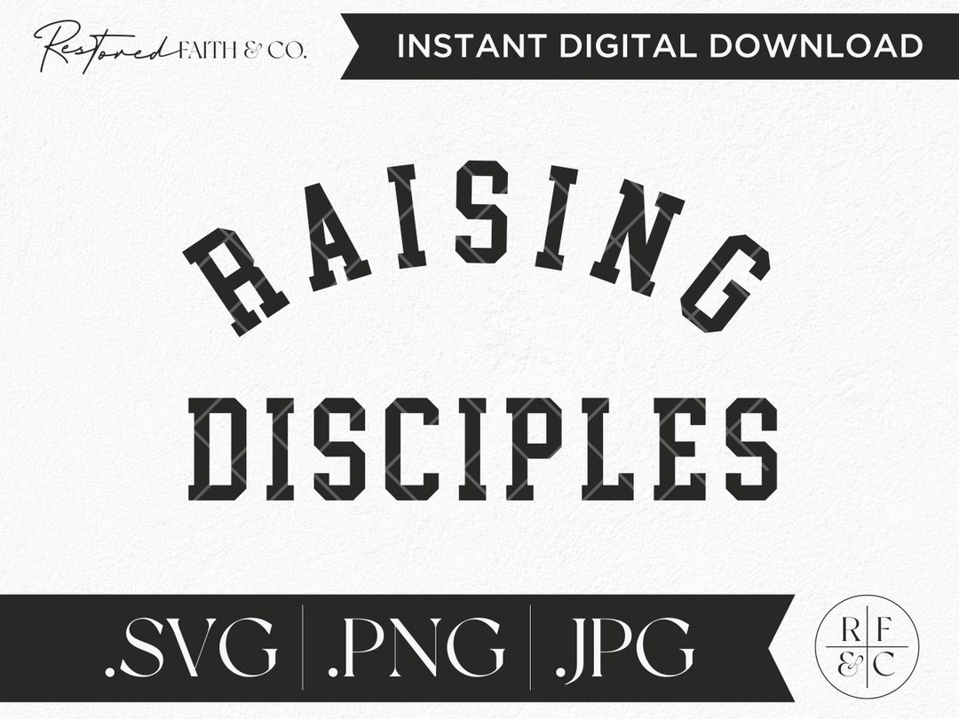 Raising Disciples Quality Christian Mom Mama Mommy Clip Art, SVG, PNG ...