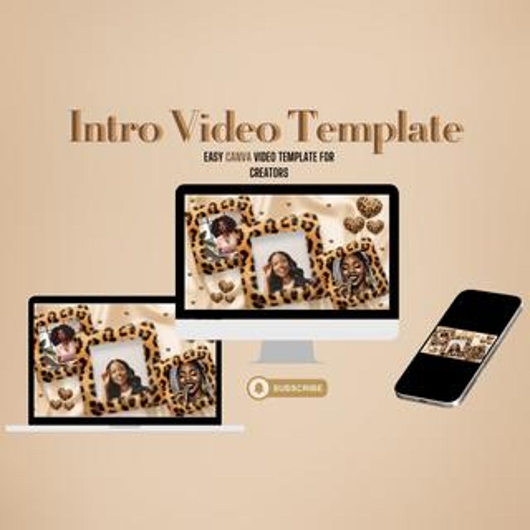 Content Creator Video Editing Template | Youtube, Twitch, Social Media ...