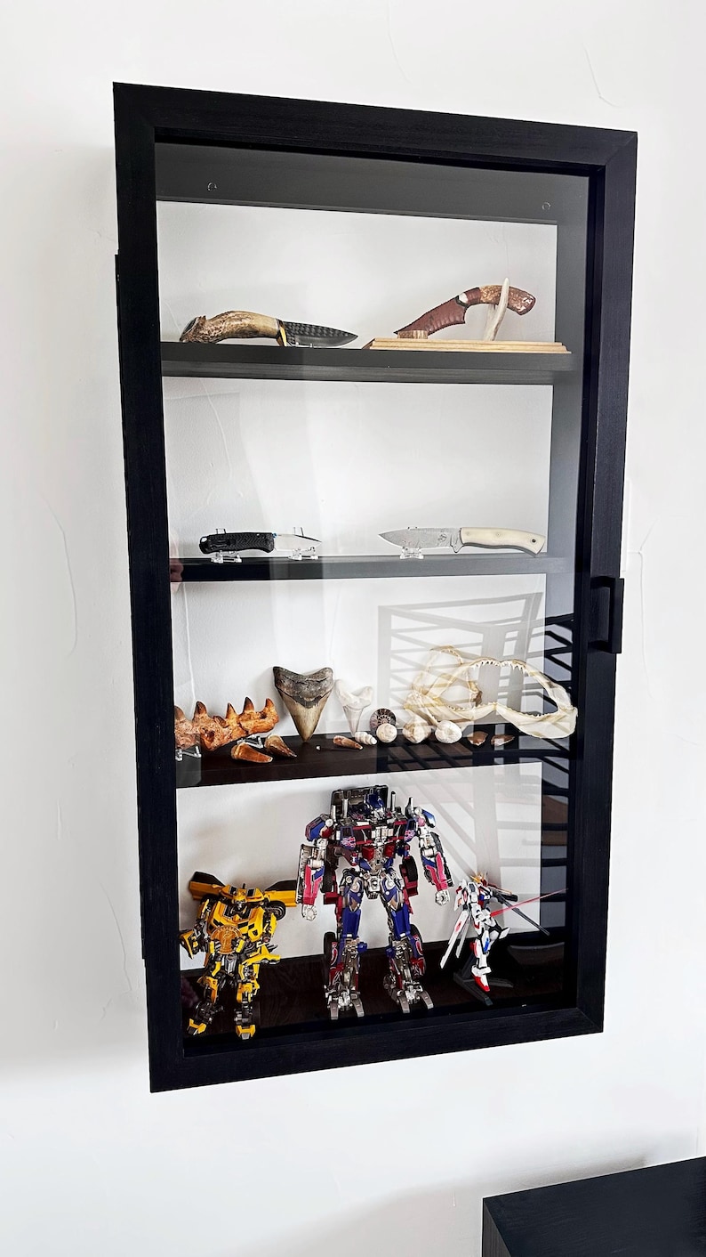 Wall Display Case Cabinet Plan DIY Instant PDF Download - Etsy