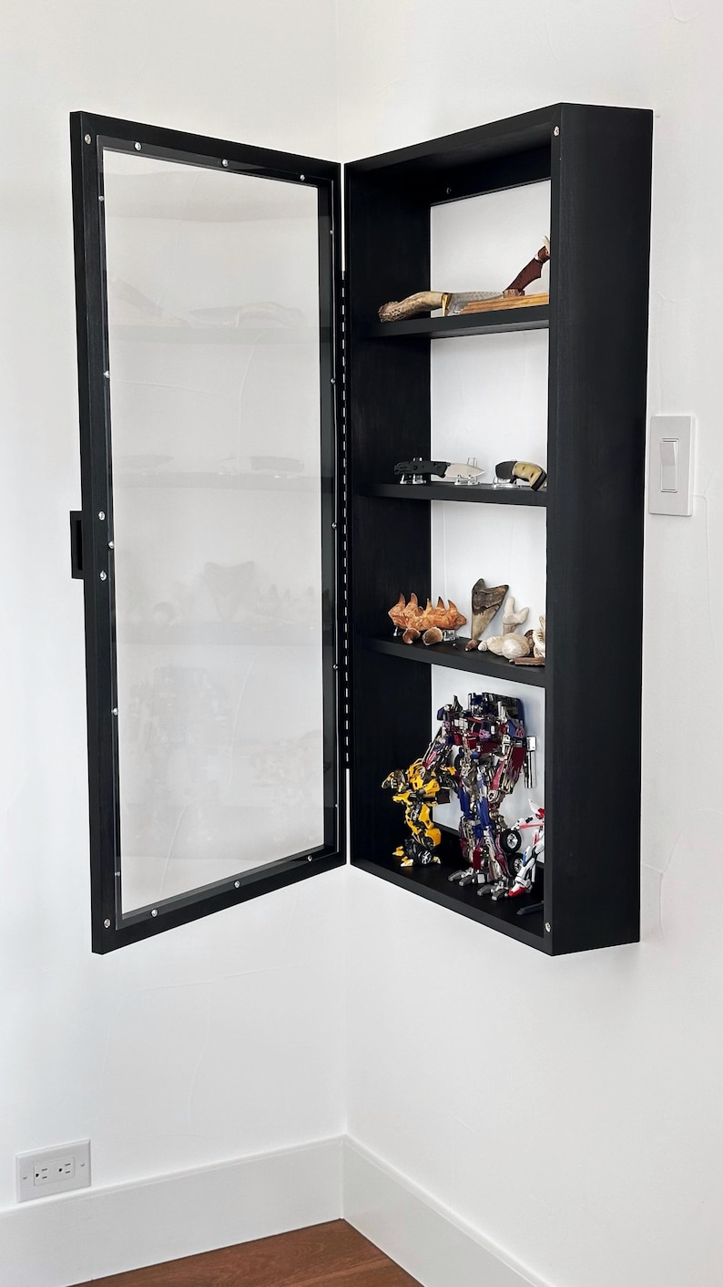 Wall Display Case Cabinet Plan DIY Instant PDF Download - Etsy