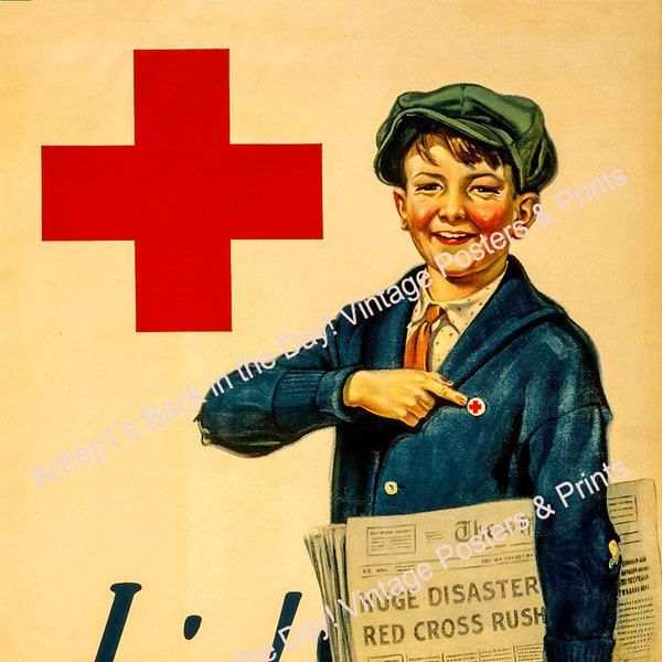 American Red Cross - Etsy