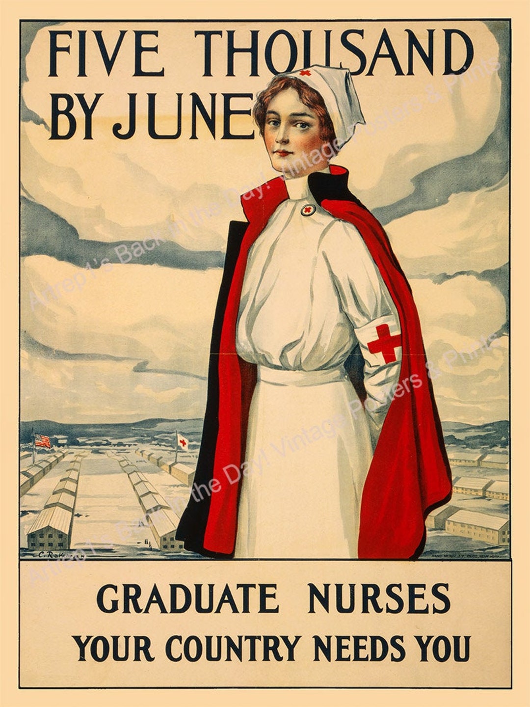 Red Cross Nurses In Ww1