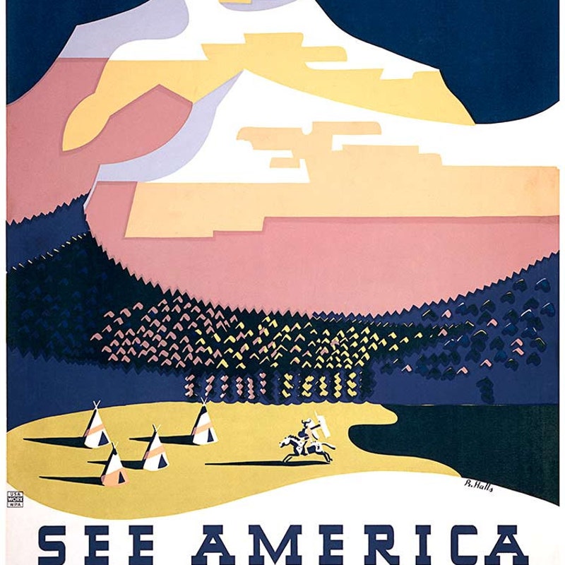Wpa Poster - Etsy