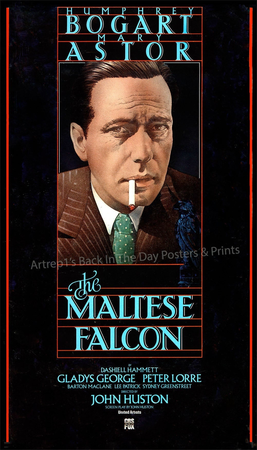 The Maltese Falcon Movie Poster