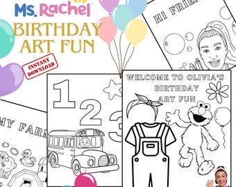 miss rachel coloring pages free