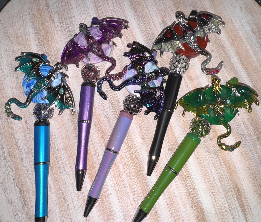 Beaded Dragon Pens - Etsy