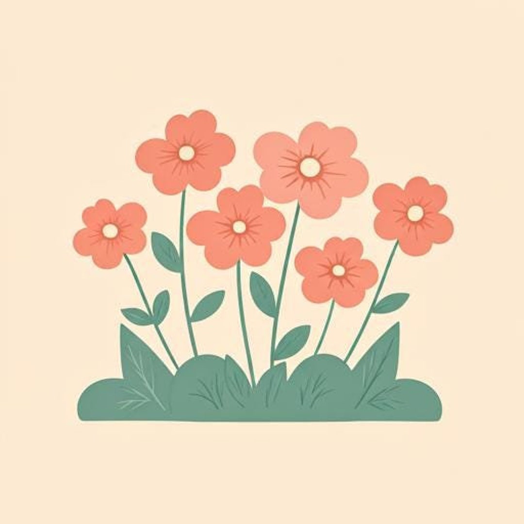 Cute Aesthetic Flowers Basic - Etsy