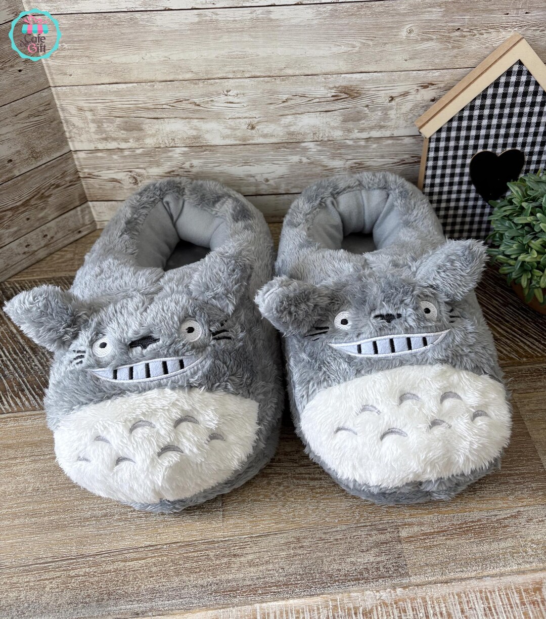 My Neighbor Totoro Slipper, Totoro Closed Back Slipper, Character ...