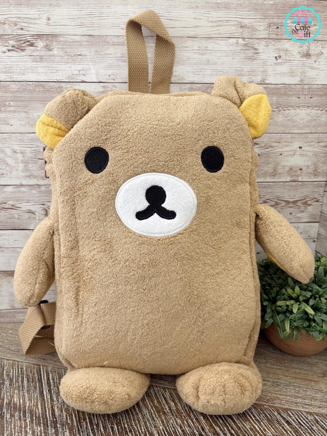 Rilakkuma Bear Backpack, Rilakkuma Bag, Kawaii Cartoon Backpack ...