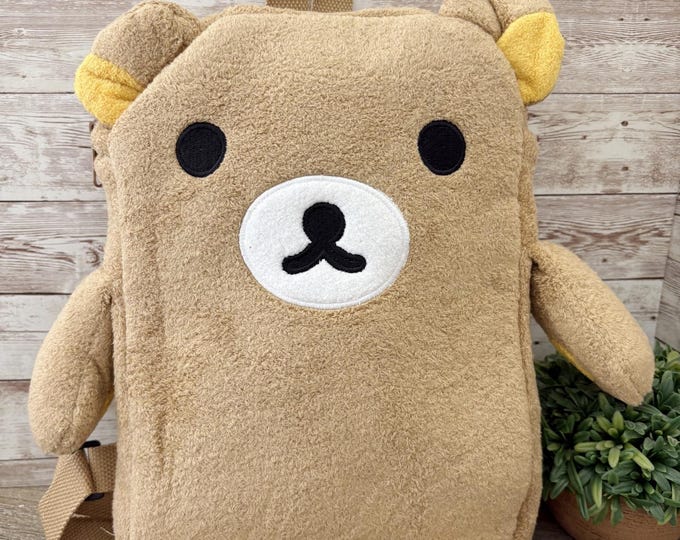Rilakkuma Bear Backpack, Rilakkuma Bag, Kawaii Cartoon Backpack ...