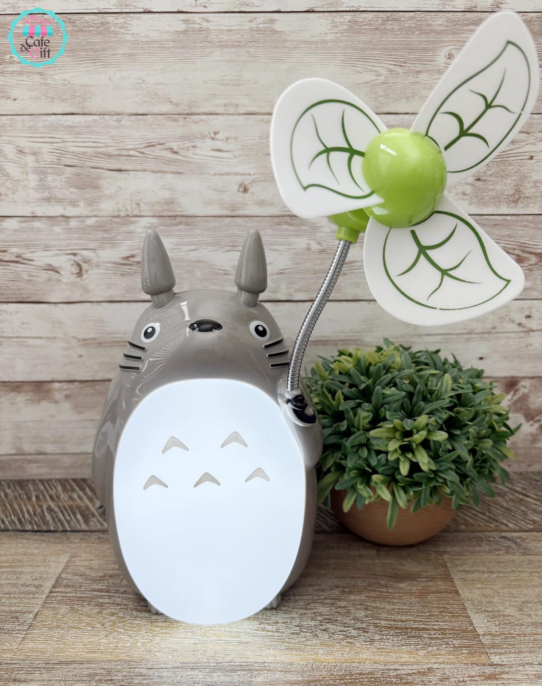 TOTORO Night Light With Fan, Totoro Bedroom Lamp, Totoro Fan, Reading ...