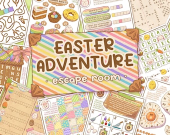 Easter Escape Room. Kids Escape Room Game. Family Fun Party Printable ...