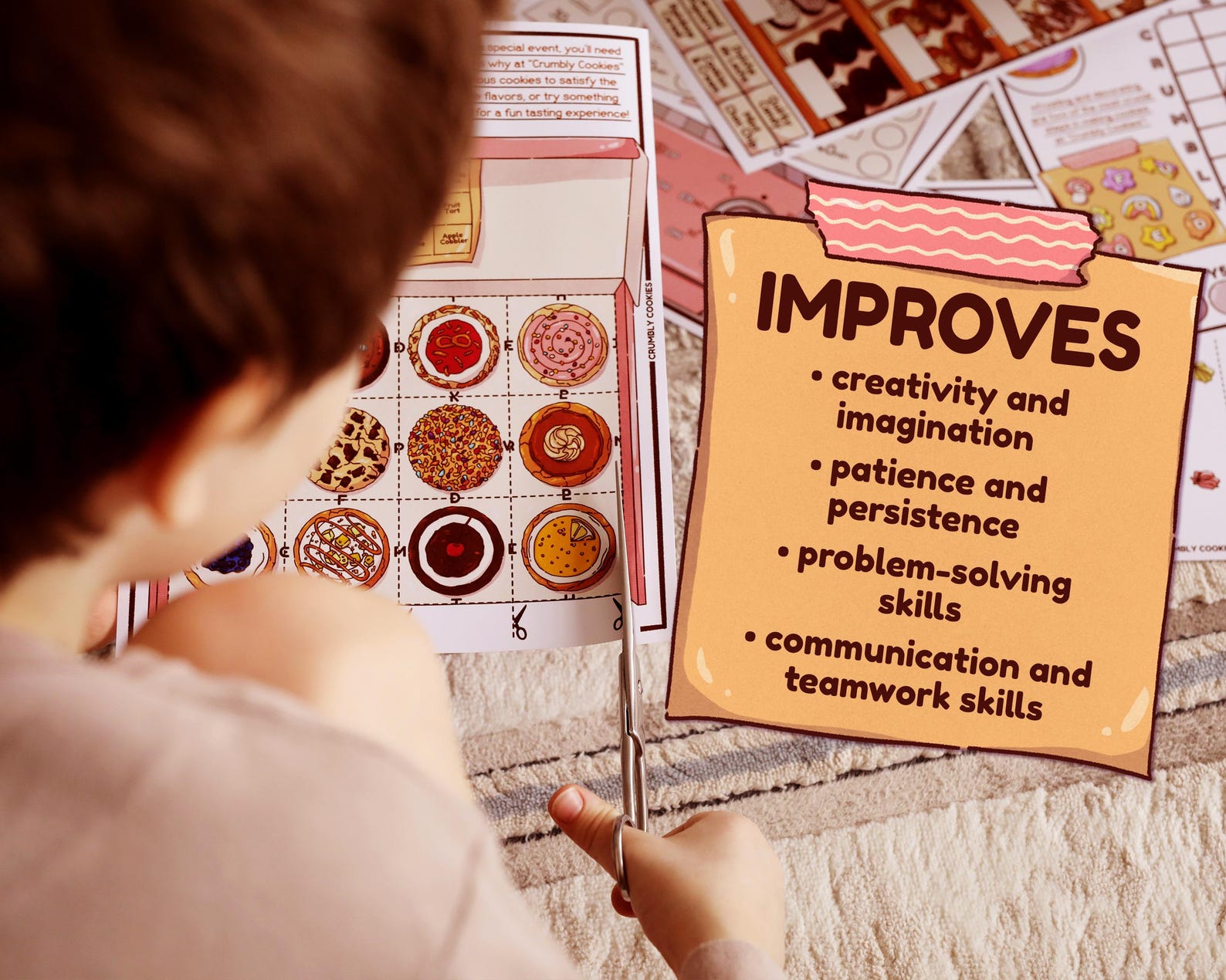 Crumbly Cookies Escape Room | Baking Championship Treasure Hunt | DIY ...