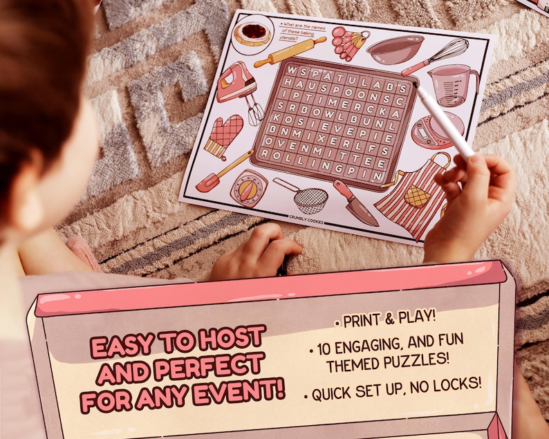 Crumbly Cookies Escape Room | Baking Championship Treasure Hunt | DIY ...