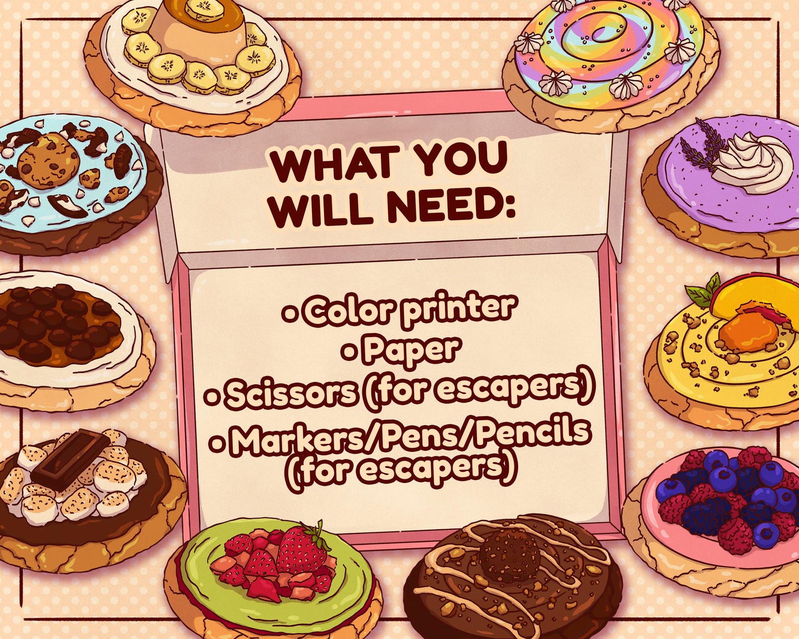 Crumbly Cookies Escape Room | Baking Championship Treasure Hunt | DIY ...