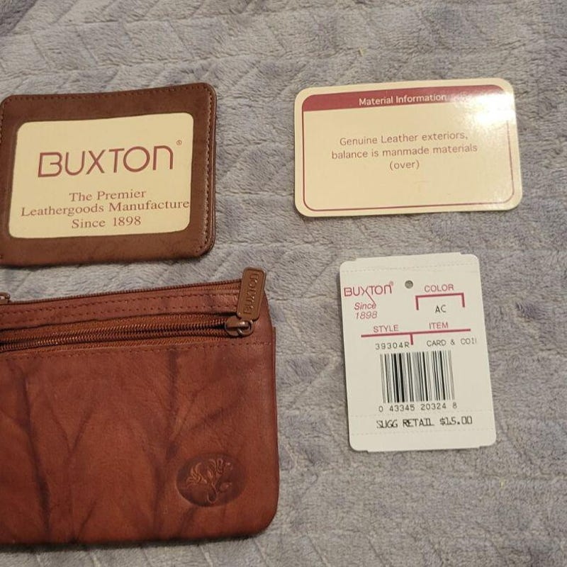 Buxton Wallet - Etsy