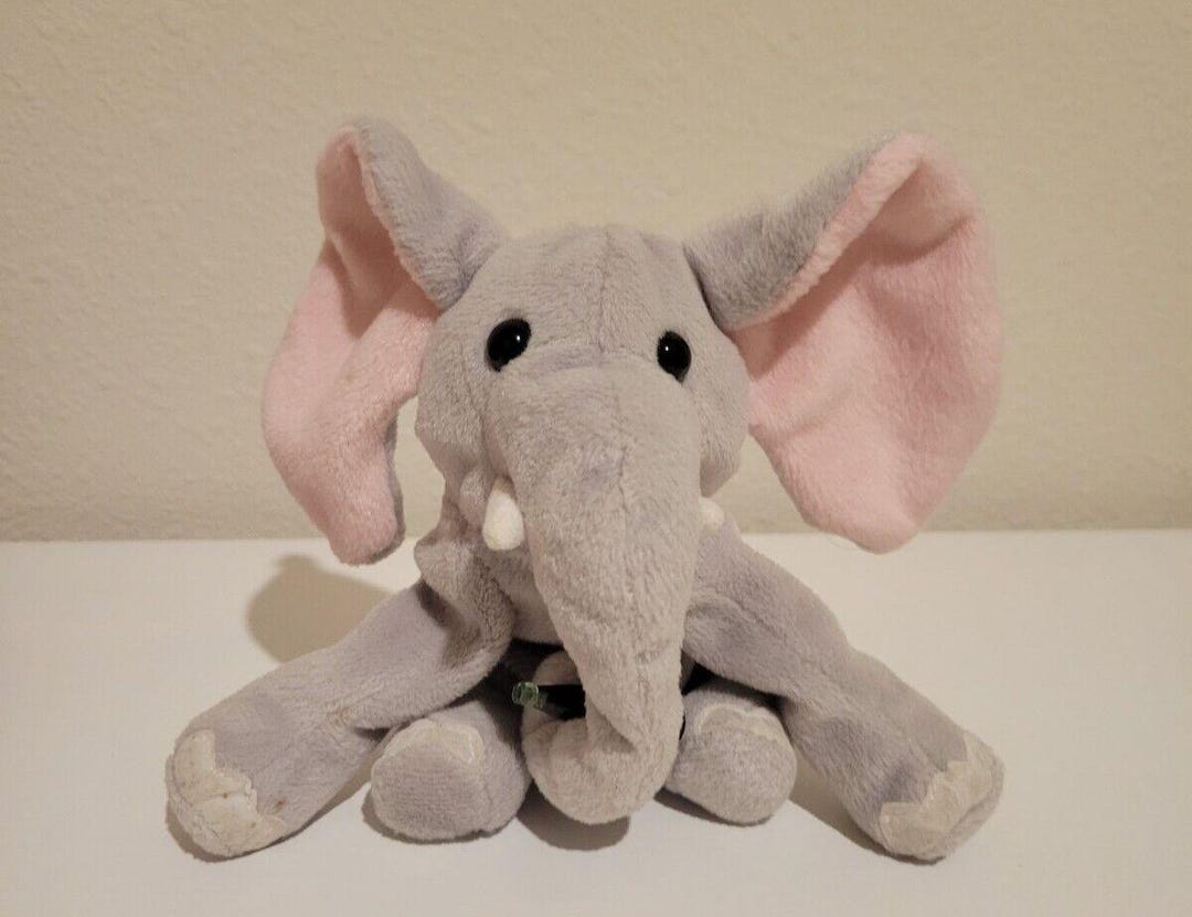 Coca-cola International Bean Bag Plush Clomp the Elephant kenya 1998 - Etsy