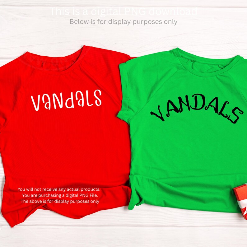 Vandals Mascot SVG PNG: School Spirit Fan Gear (digital Download) - Etsy