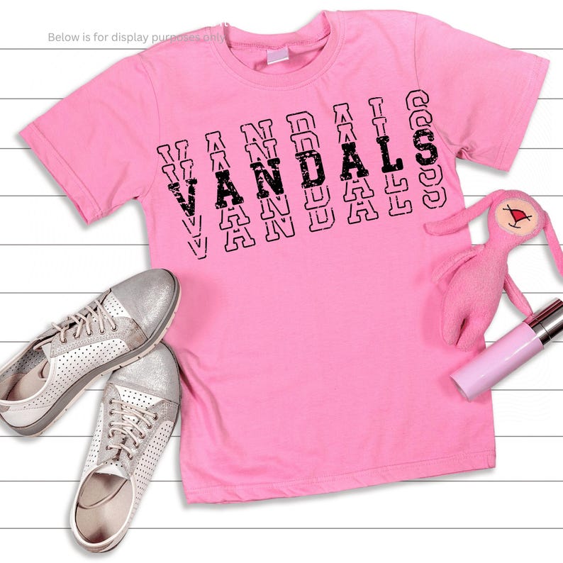 Vandals Mascot SVG PNG: School Spirit Fan Gear (digital Download) - Etsy