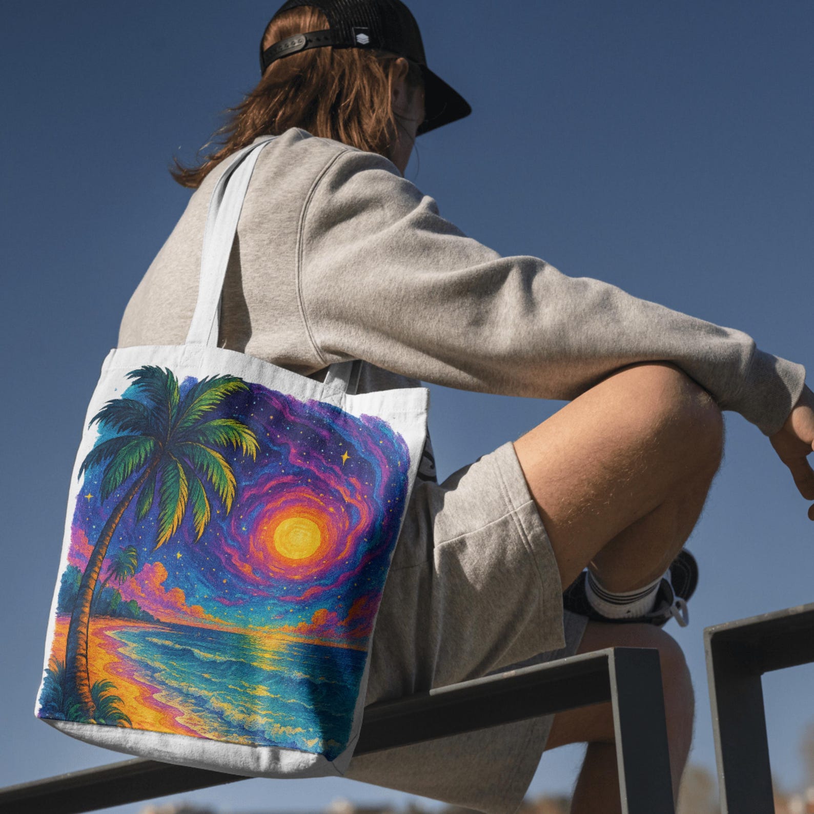 Summer Tropical Sunset Beach Clip Art Printable Sublimation and Wall ...