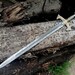 Sword Custom Swords the Real Medieval Viking Damascus Steel Handmade ...