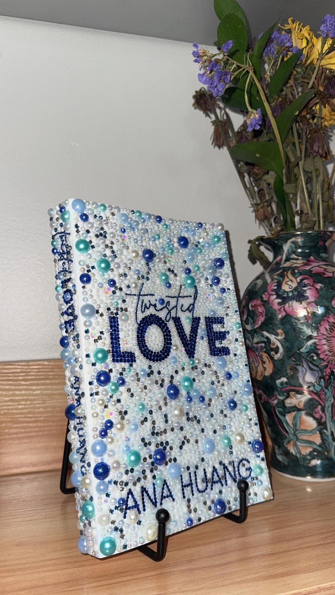 Rhinestoned Book - Etsy