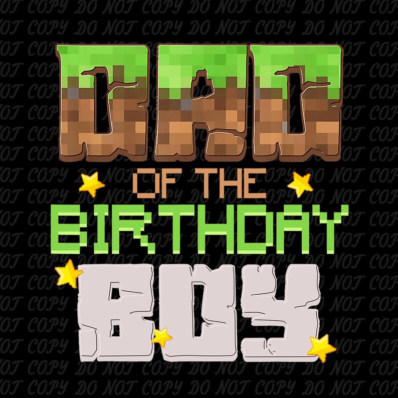Minecrafter 6th Birthday Design PNG, Creeper 6th Birthday, Minecraft ...