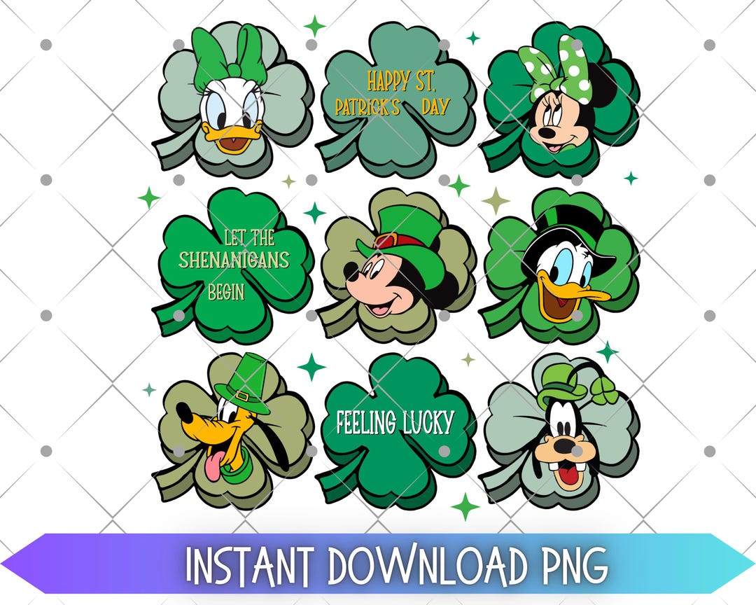 St. Patrick's Day / Mouse & Friends / Patty's Day / Shamrock and Roll ...