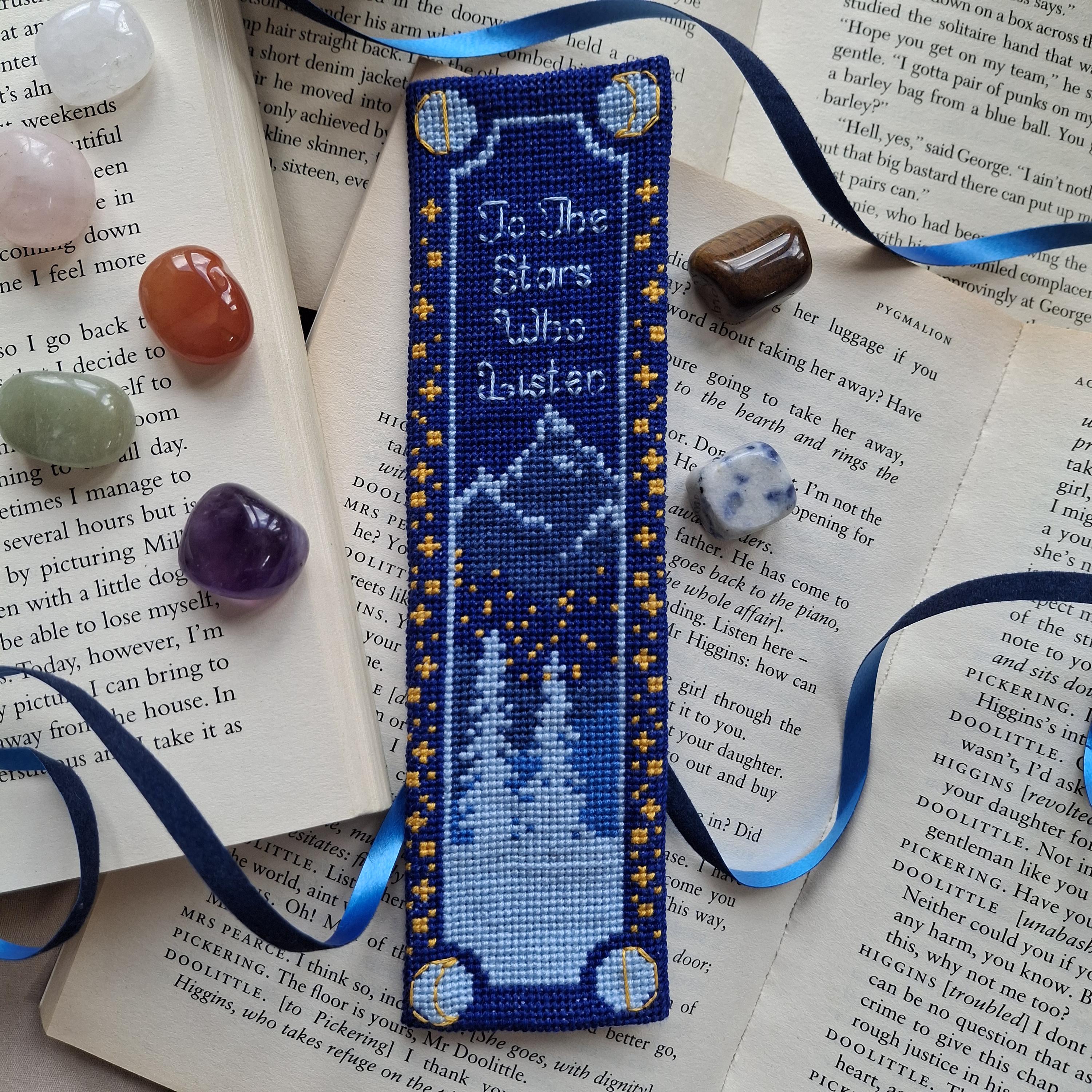 ACOTAR Night Court Cross Stitch Bookmark Pattern Rhysand Velaris City ...