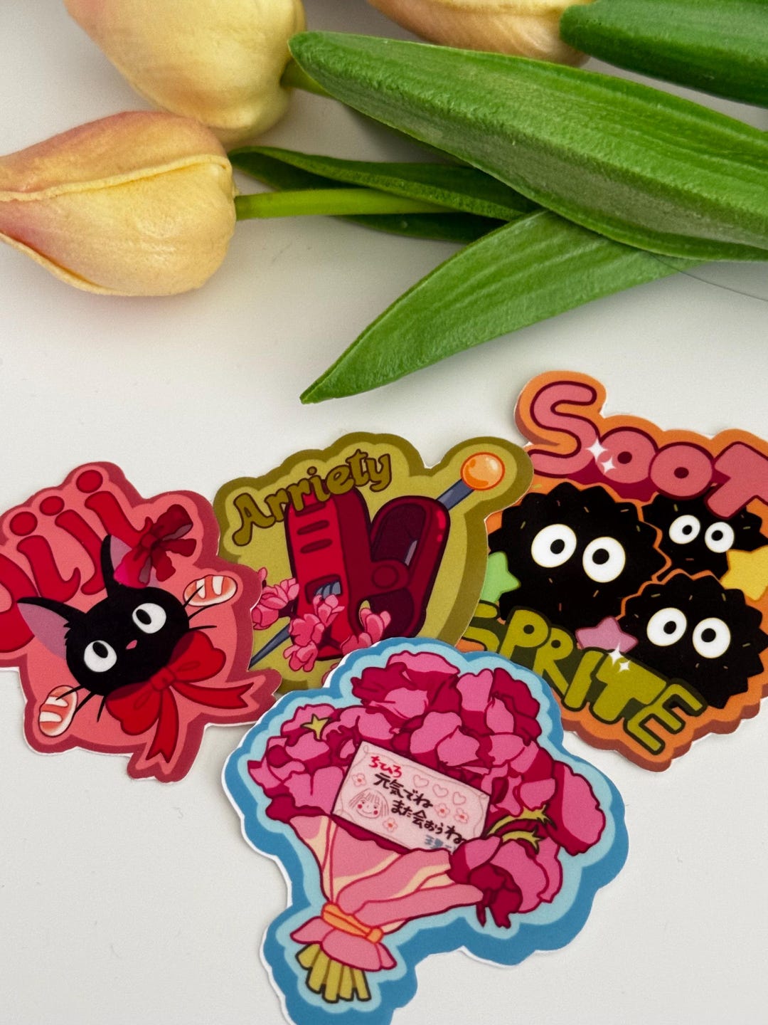 Soot Sprite Vinyl Stickers | Spirited Away | Studio Ghibli - Etsy