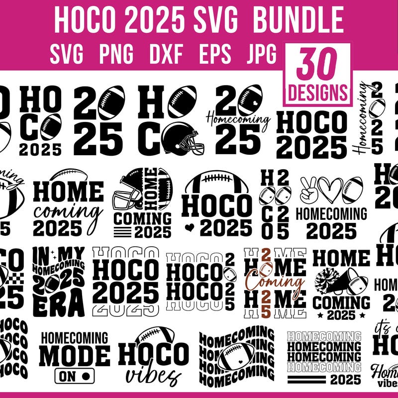 Football Hoco Cutouts - Etsy