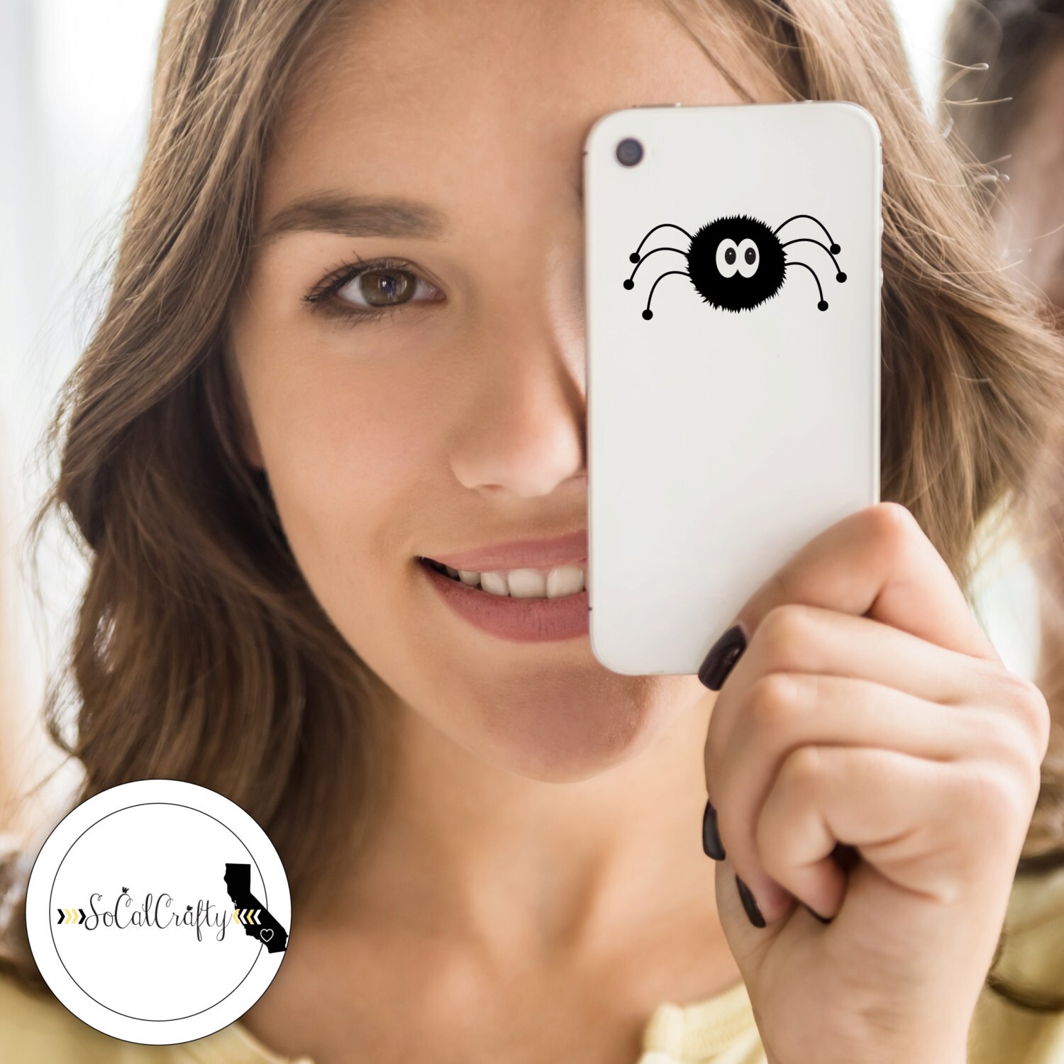 Spider Vinyl Decal / Vinyl Decals / Insect Decal / Creepy - Etsy