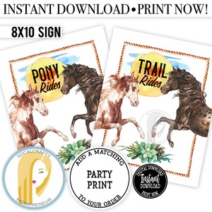 Printable Trail Mix Sign / Happy Trails Trail Mix Labels / Instant ...