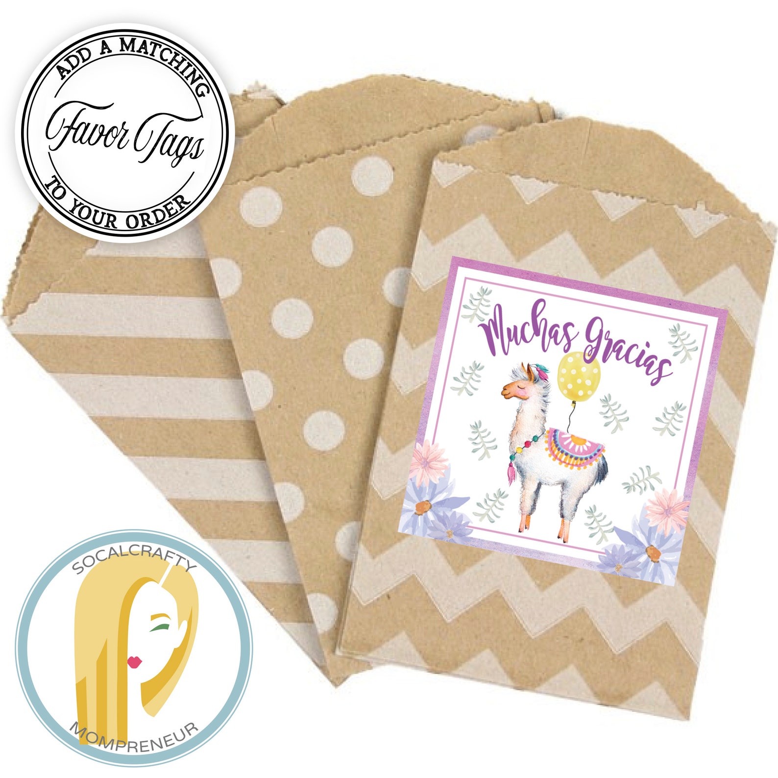 Llama Thank You Cards / Alpaca Thank You Card / Mexican Fiesta | Etsy