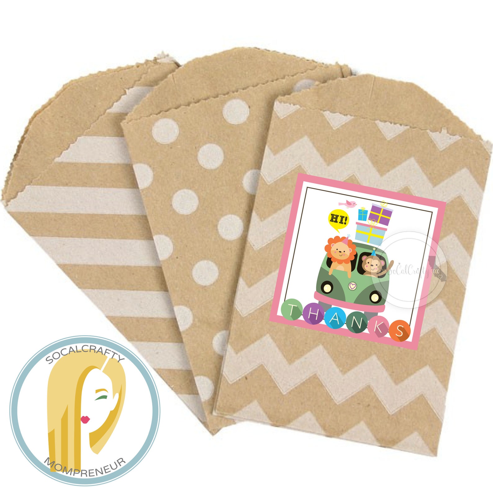 Printable Zoo Animal Favor Tags Safari Gift Tags Monkey - Etsy