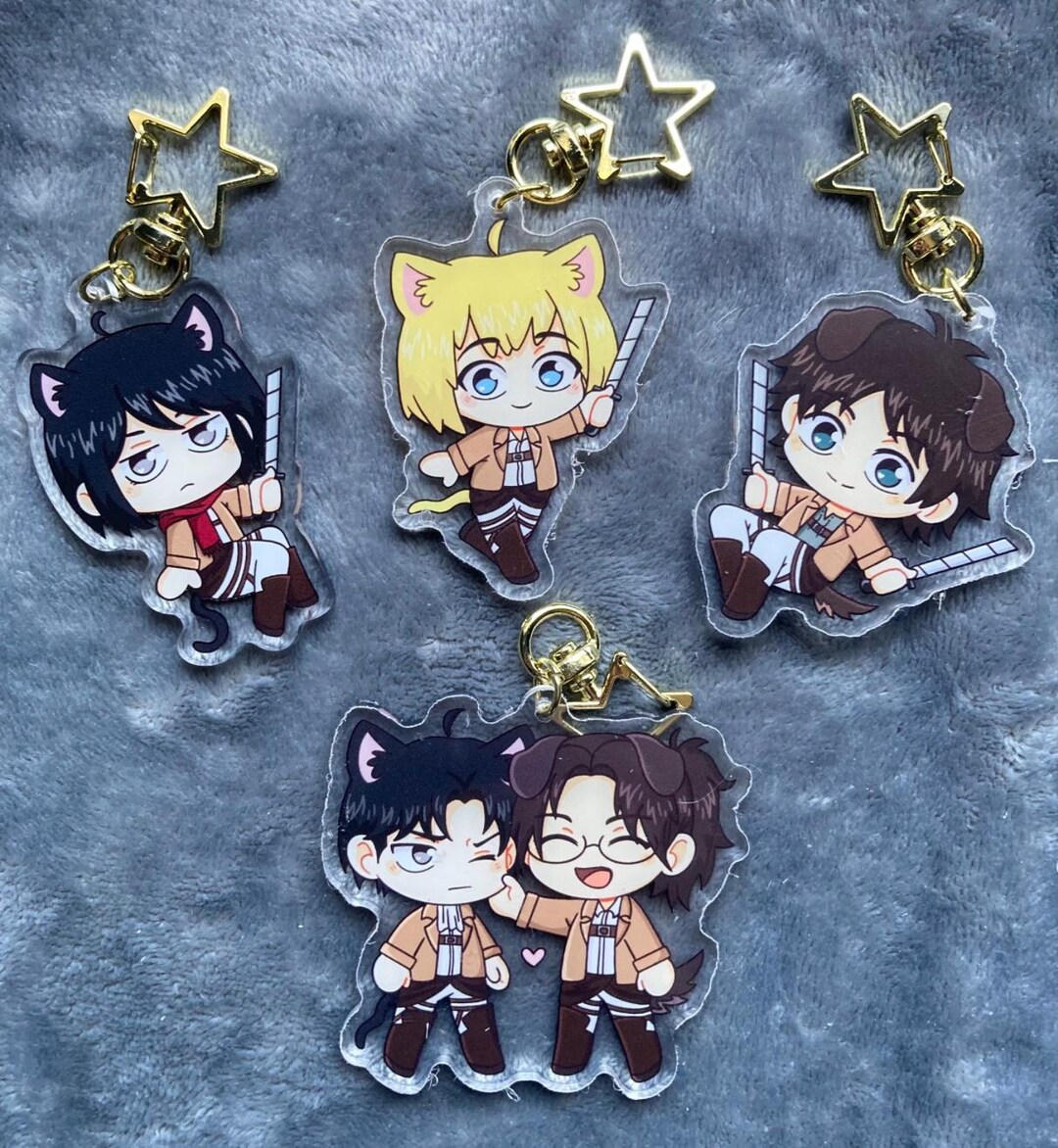 AOT Keychains - Etsy