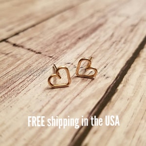 Gold Earrings FREE SHIPPING Heart Infinity X O Hugs Kisses Cupid ...