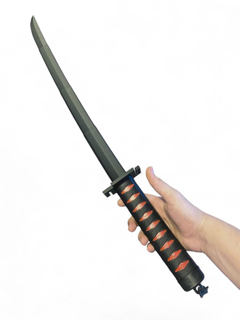 Ichigo Kurosaki Bankai Bleach Anime Retractable Katana Sword - Etsy