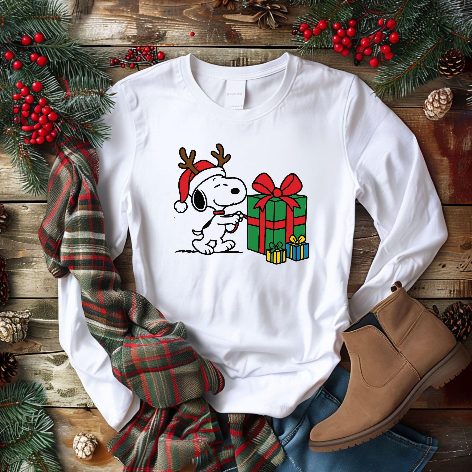 Snoopy Christmas Svg Bundle - Snoopy Christmas Png Bundle - Funny ...