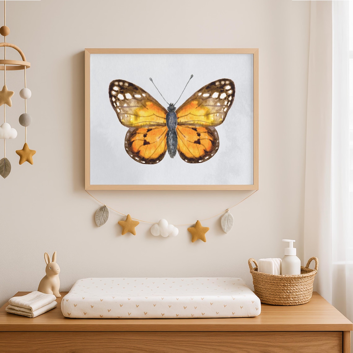 Bug Prints Wall Art Gift, Set of 9 Printable Bugs Baby Room Decor, Bug ...