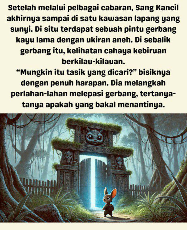 Jungle Animal Stories for Kids | Malay Digital Storybook - Etsy