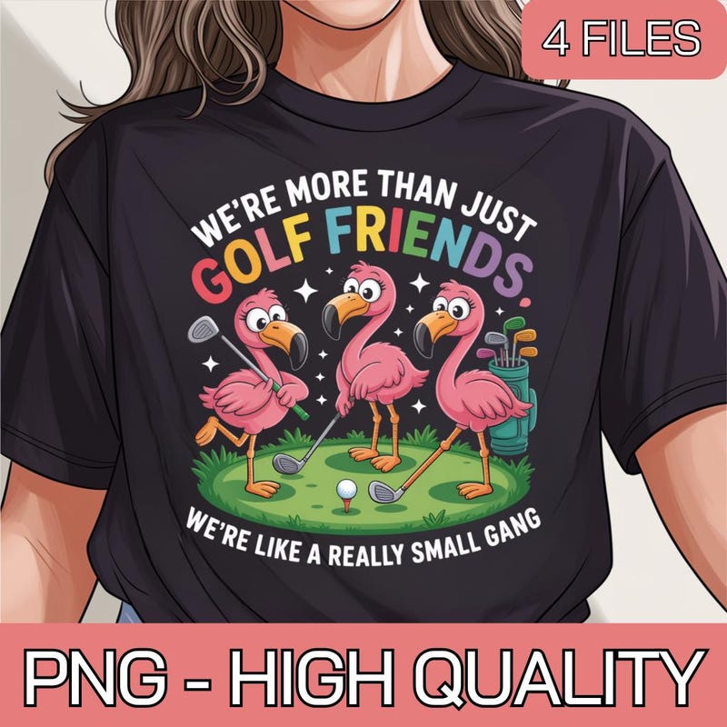 Golf Flamingo - Etsy