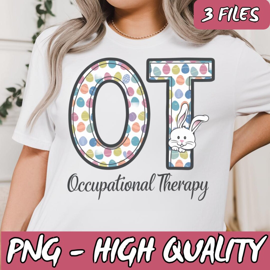 Easter Therapy, OT Bunny, Occupational Joy, Egg Fun Png, Therapist ...