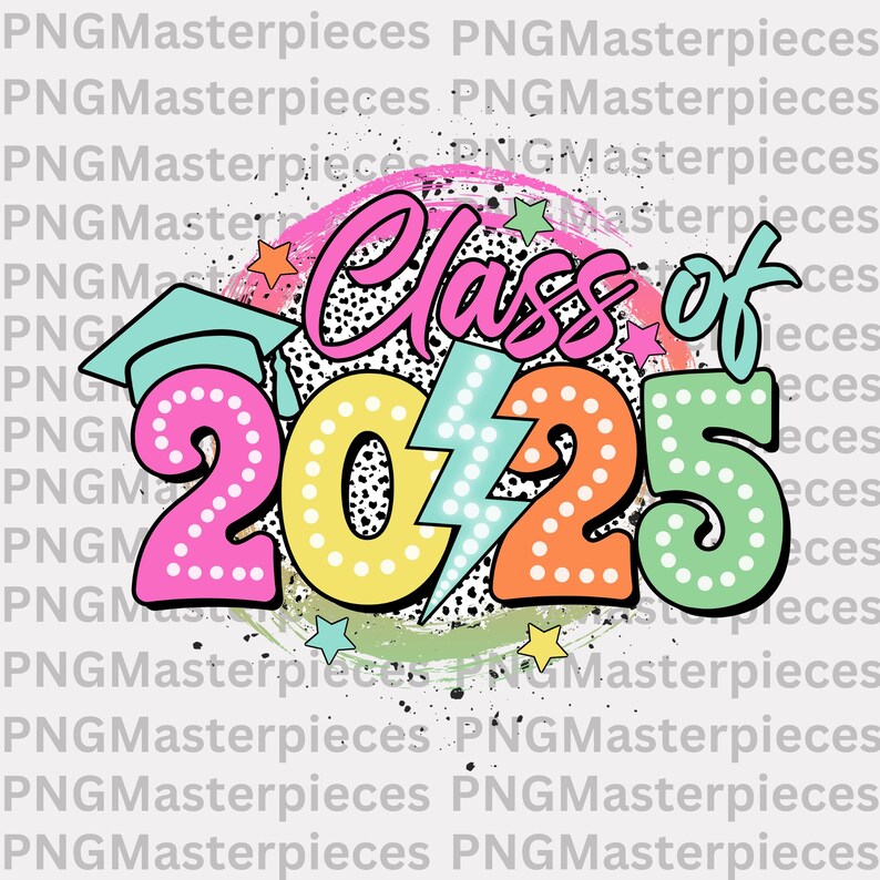 Senior 2025 PNG, Retro Graduation PNG, Sublimation Design, Digital ...