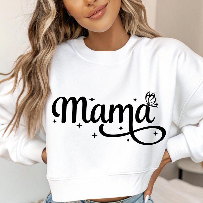 Pretty Mama PNG, Cute Mama, Mother Day, Mama PNG, Mama Shirt PNG, Png ...