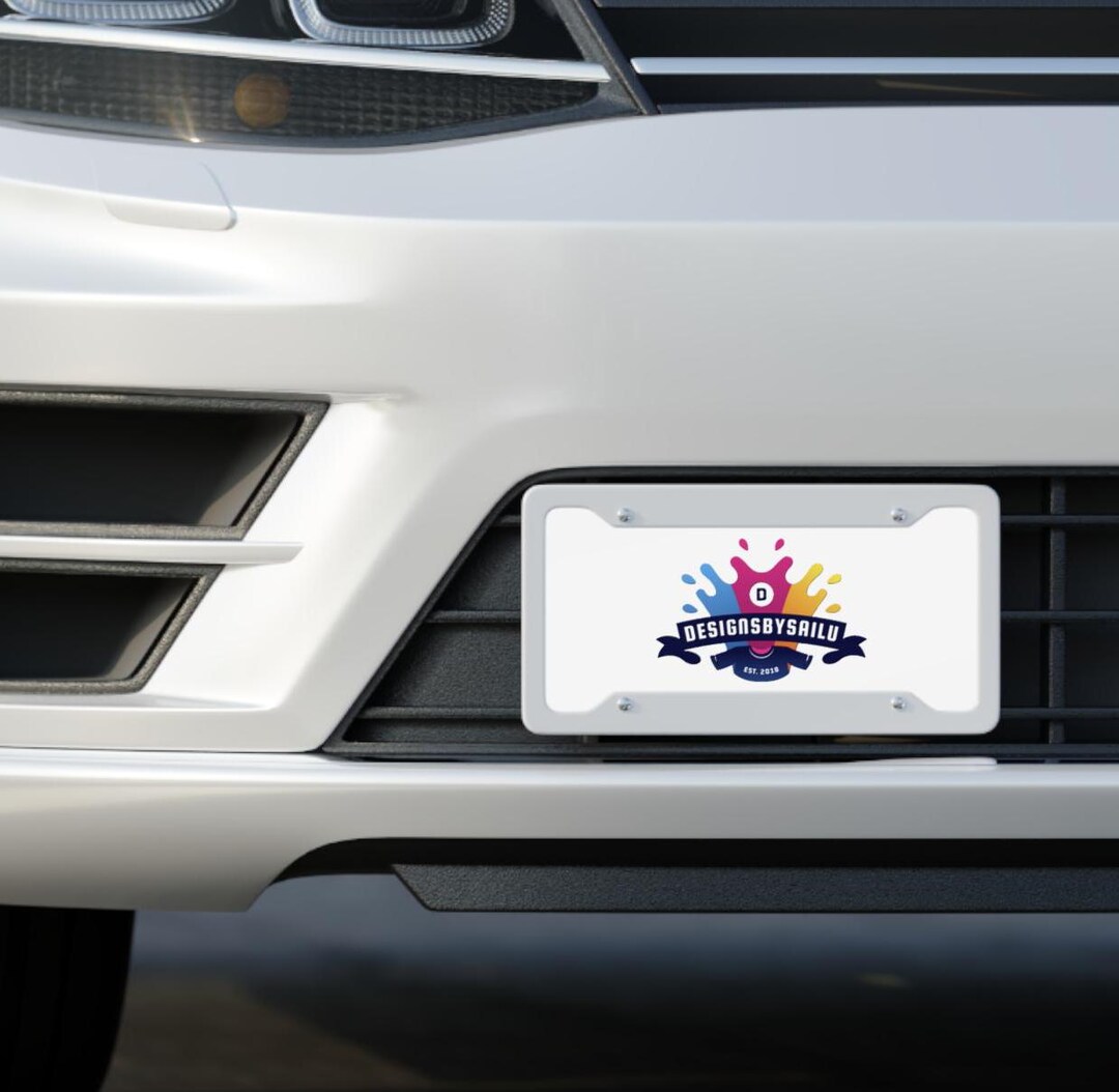 Personalized License Plate, Custom Car Tag, Unique Vehicle Decor, Fun ...