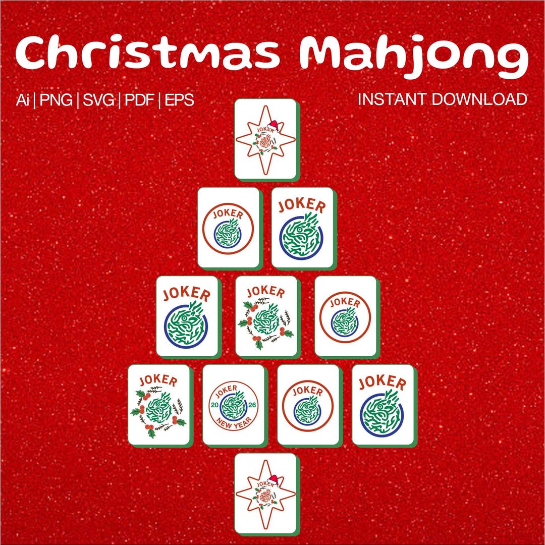 Mahjong Clipart, Mahjong Tiles Png, Watercolor Mahjong Png, Merry ...
