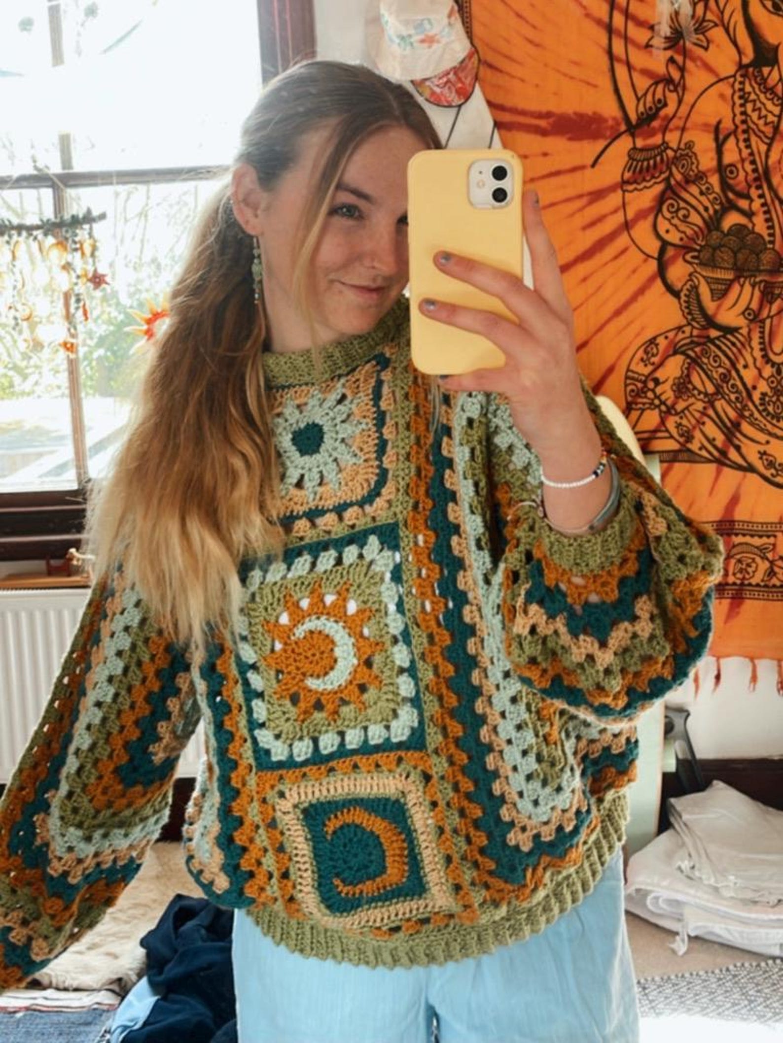 The Celestial Sweater Crochet Pattern - Etsy