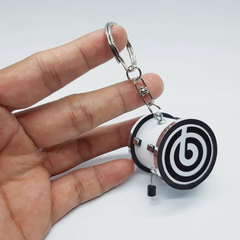 3 Pcs Bass Drum Keychain Band Icon Personalized Drummer Birthday Gift ...