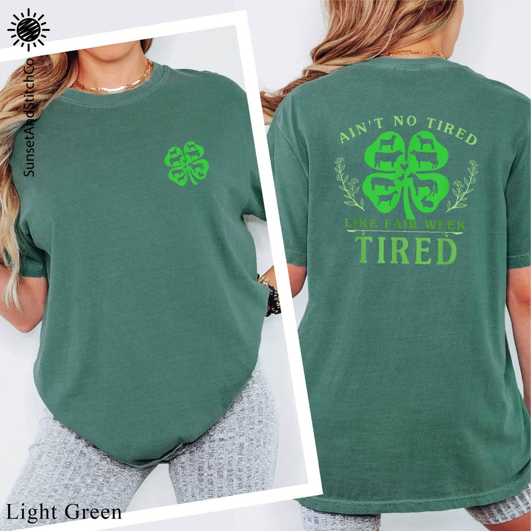 Fair Week Tired Shirt, Ain’t No Tired Like Fair Week Tired Tee, Funny ...